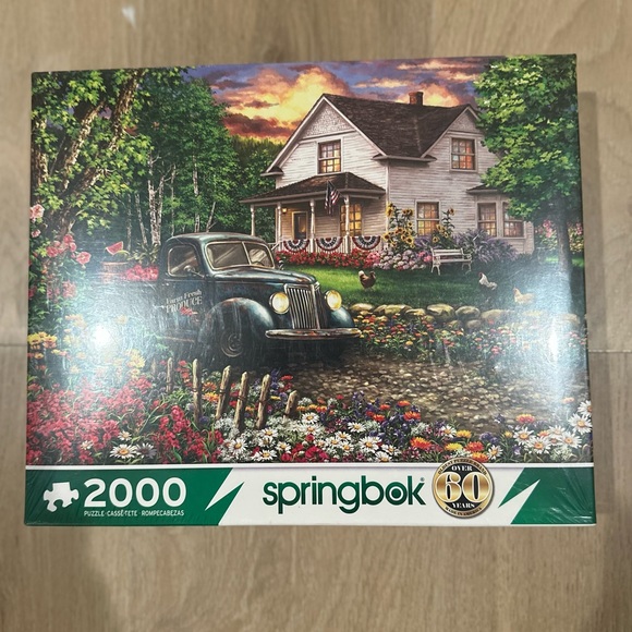 Springbok | Games | Nwt Farmscape 200pc Puzzle | Poshmark